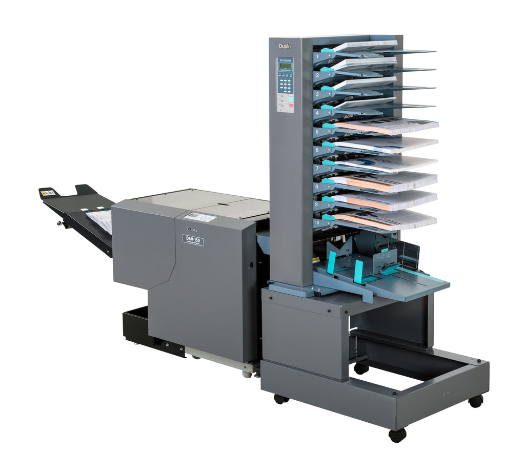 Duplo 150FR Bookletmaker and Collator System – KC Digital Services