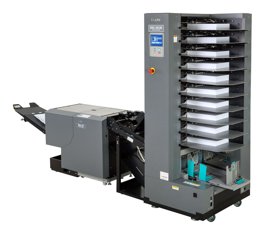 Duplo 150C Suction Collator Bookletmaker System – KC Digital Services